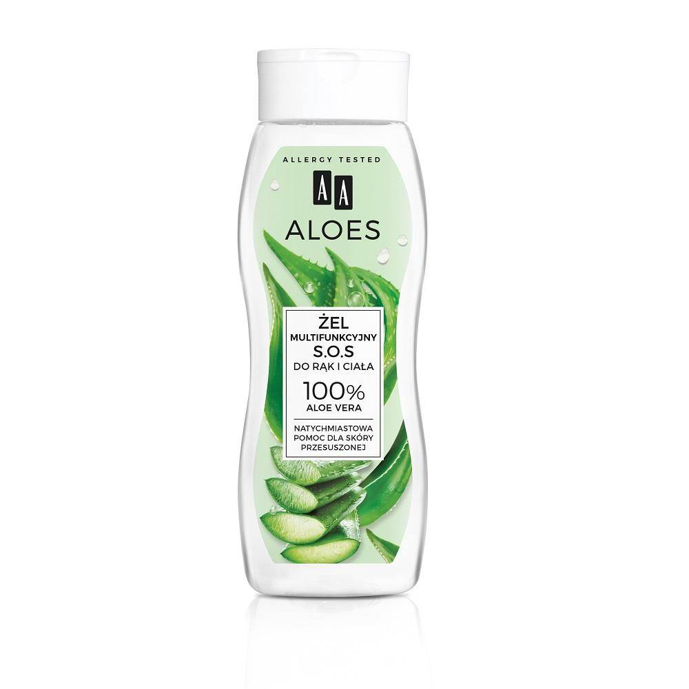 Aloes żel multifunkcyjny S.O.S. do rąk i ciała 100% Aloe Vera 250ml ...