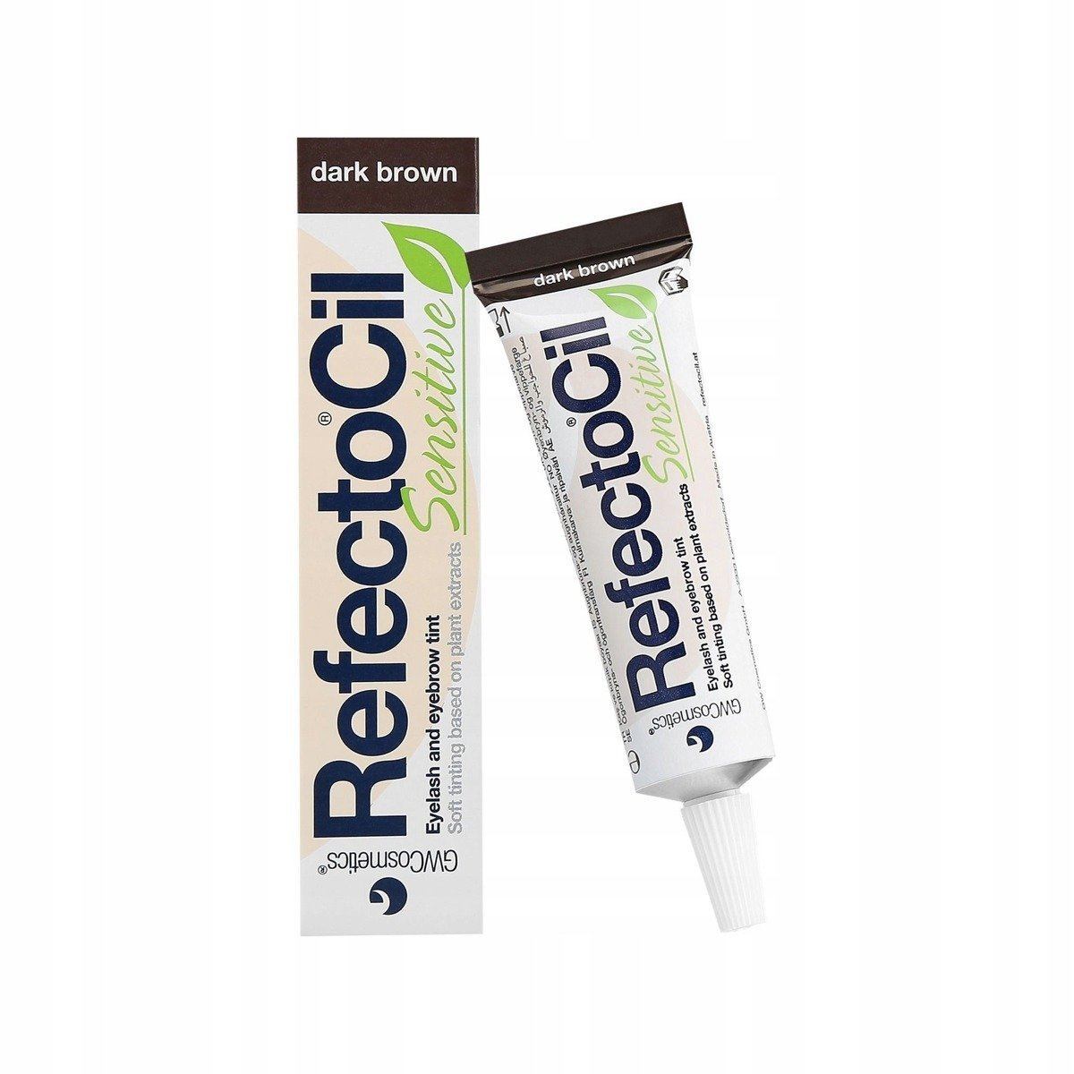 REFECTOCIL Eyelash And Eyebrow Tint Sensitive Dark Brown 15ml - Pachnidełko